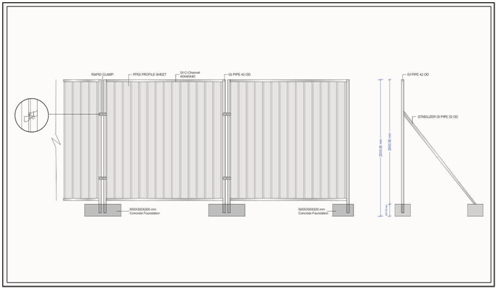 The Best Corrugated Fence - https://alfayrouz.ae